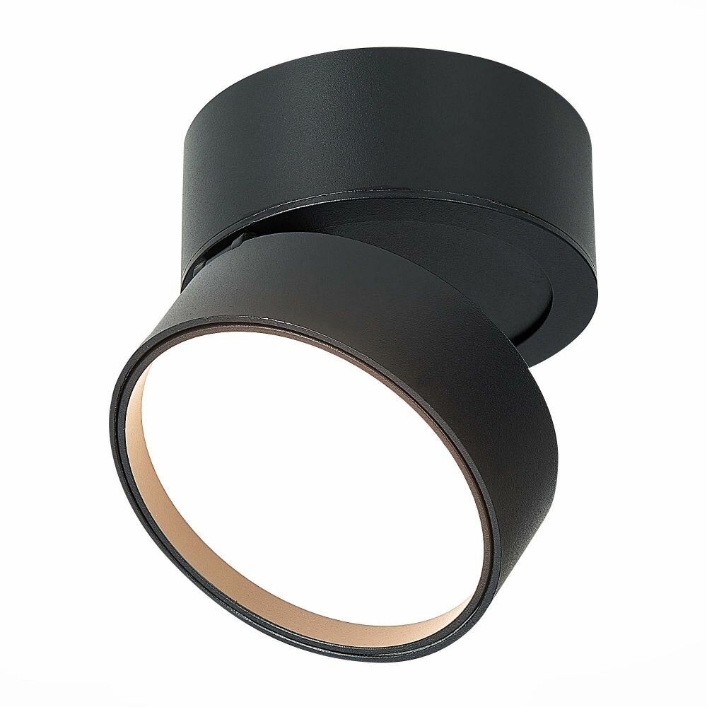 ST651.432.14 ST-Luce Светильник потолочный поворотный Черный LED 1*14W 3000K 1 100Lm Ra>90 120° IP20 D105xH8.