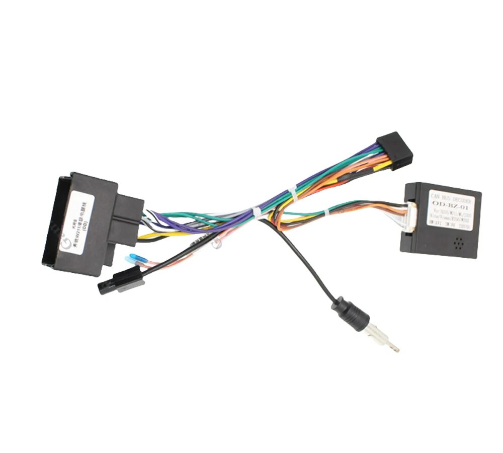 Автомобильный аудио 16PIN DVD-плеер адаптер питания с can-шиной для Mercedes-Benz E-Class W211/W220 стерео разъем