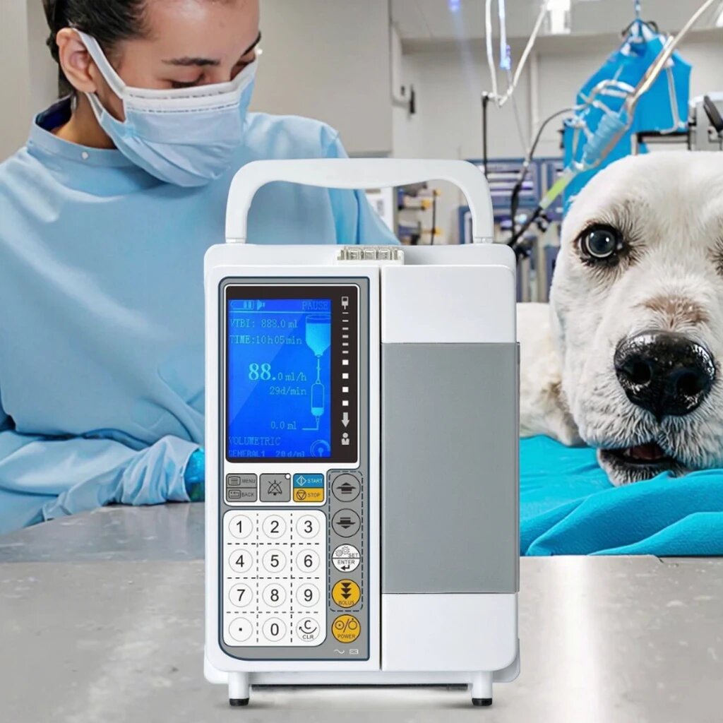 Инфузионный насос аккумуляторный E-yuuEe, Vet use