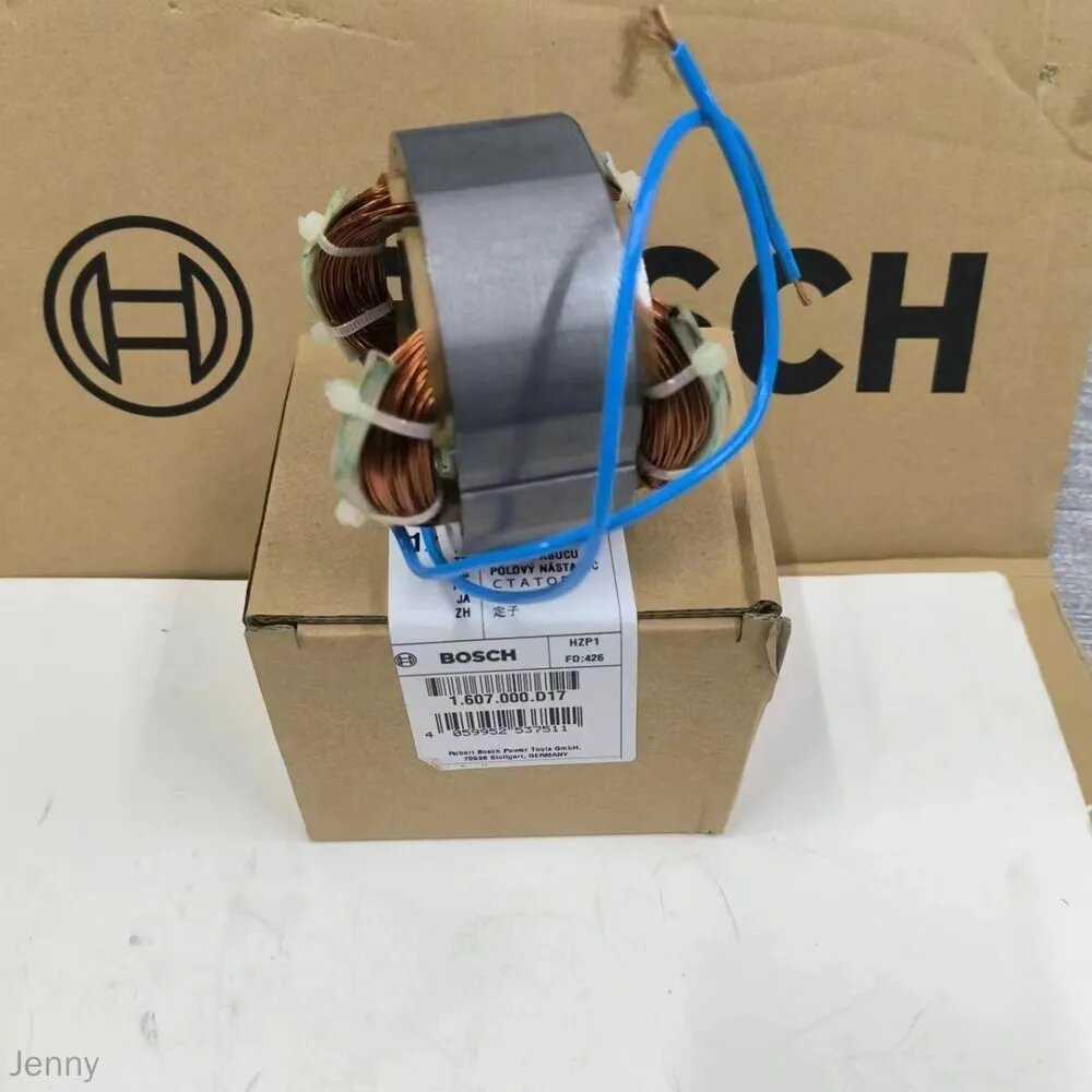 Оригинальный статор GKS140 для циркулярной пилы Bosch 1607000D17, цвет коричнево-красный — фото 1