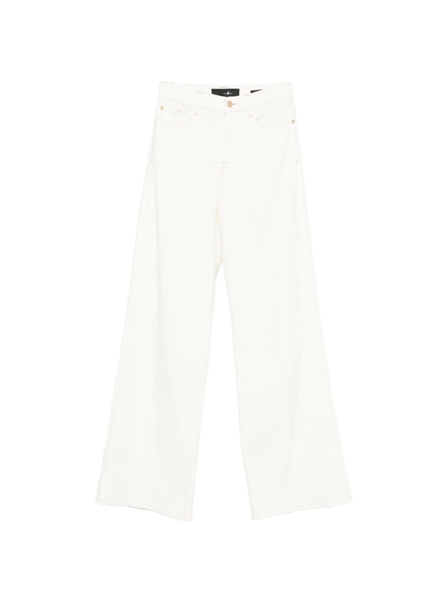 Джинсы Button-fastening wide-leg jeans 