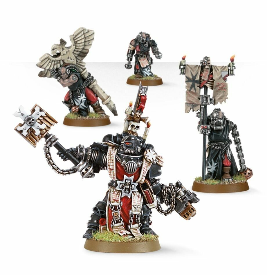 Grimaldus 4th Edition. подставкой. Warhammer 40.000