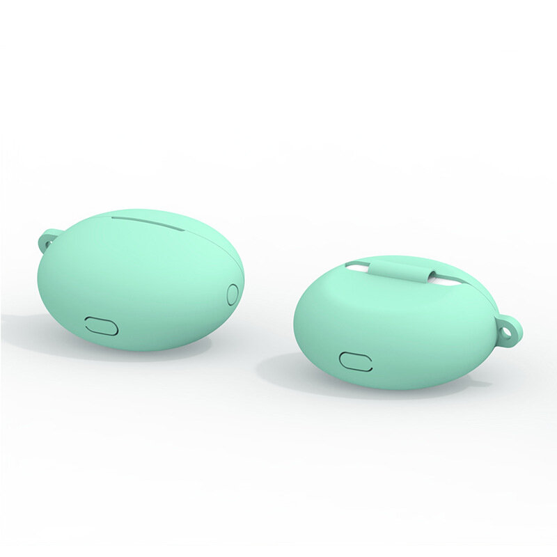Силиконовый защитный чехол для Huawei FreeBuds 4i в цвете 571C зеленый - премиум-качество