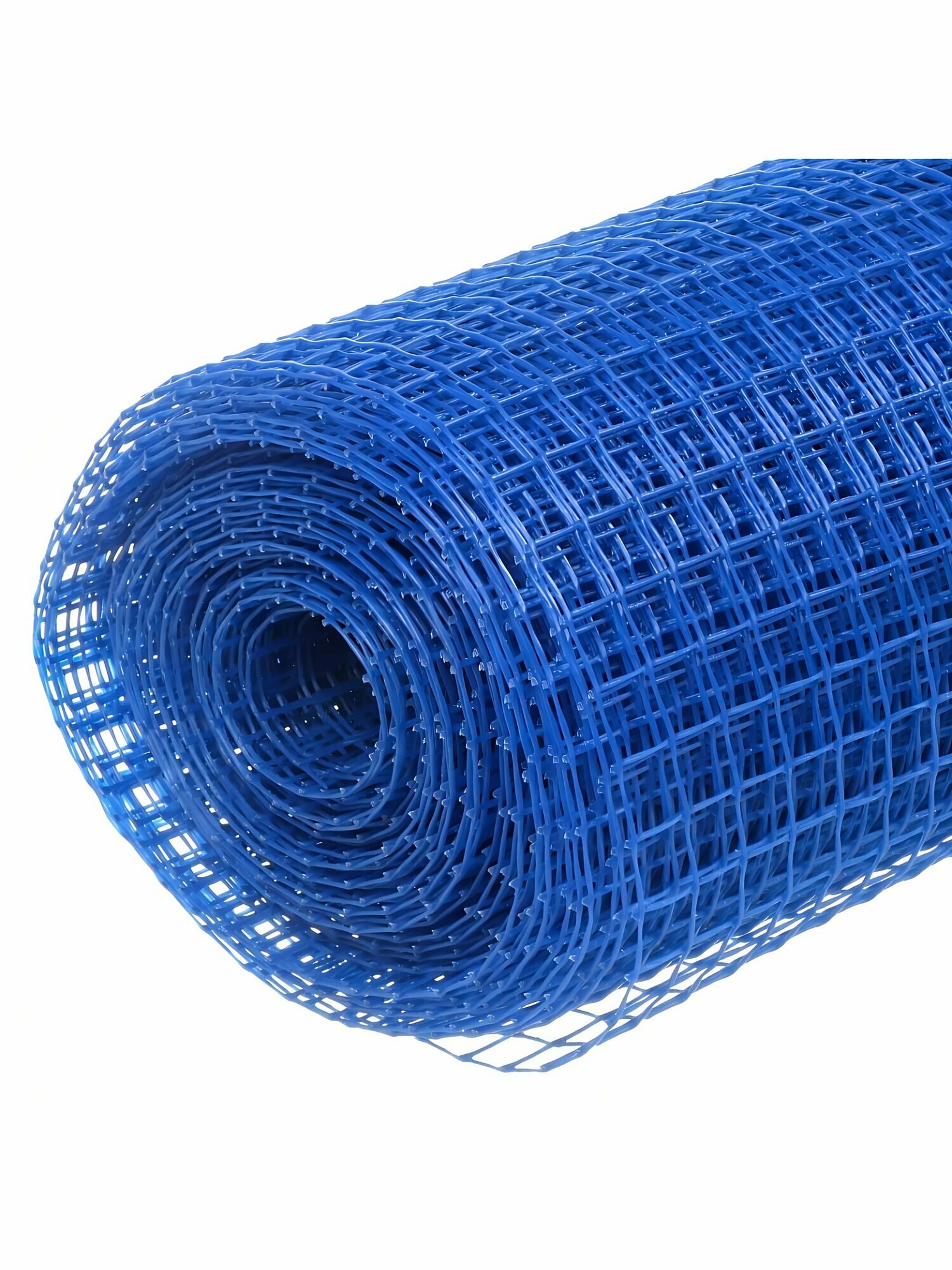 Сетка садовая пластмасса, ячейка 20 х 20 мм, квадратная, 100х2000 см, синяя, СР-15/1/20