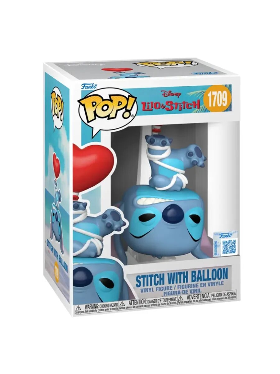 Фигурка Funko POP! Disney Lilo & Stitch Stitch with Balloon (Exc) (1709) 91785