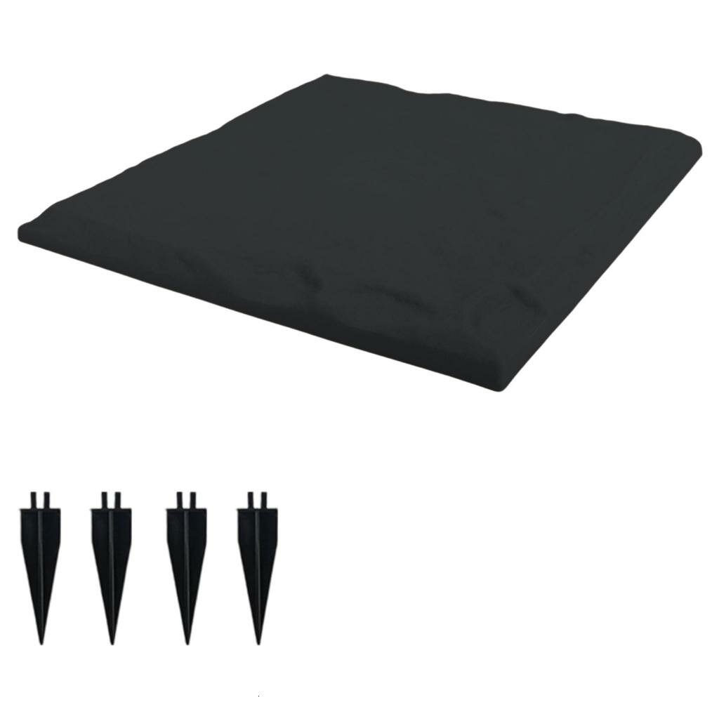 Садовые плитки из смолы, Синий - Квадратный