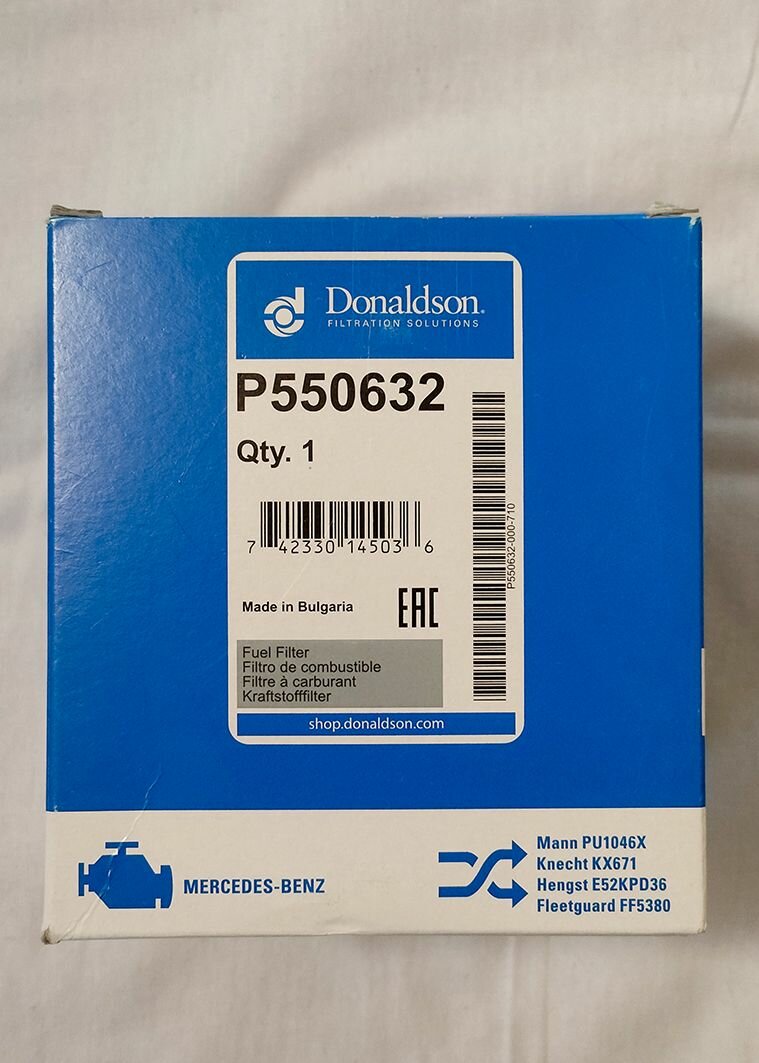 Фильтр топливный Donaldson P550632