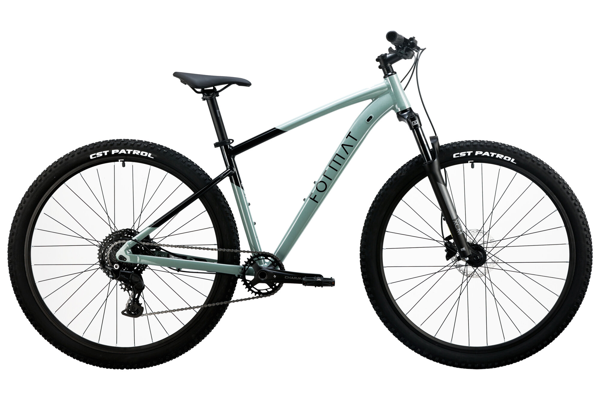 Велосипед FORMAT 1412 29" 2025 (требует финальной сборки), Цвет серо-синий-черный, Размер L