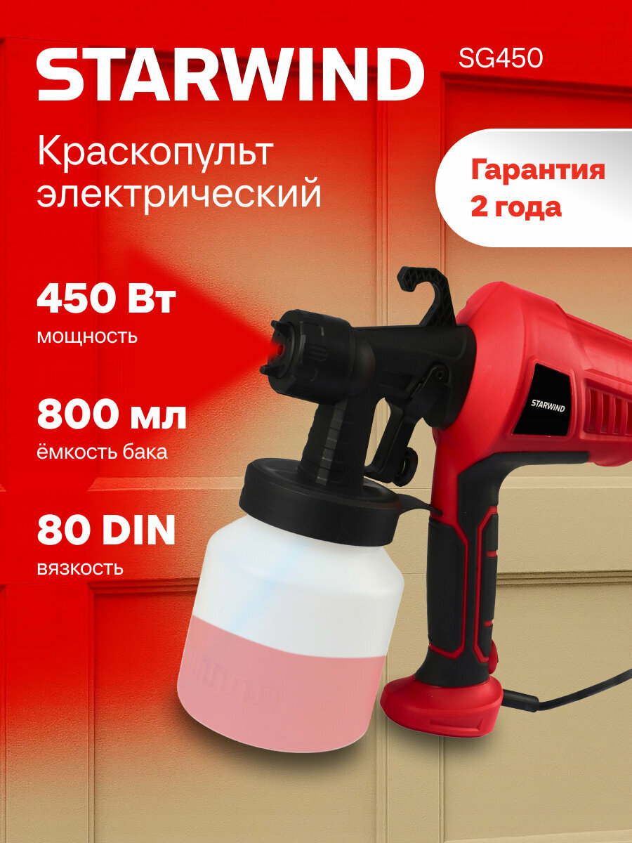 Краскопульт Starwind SG450