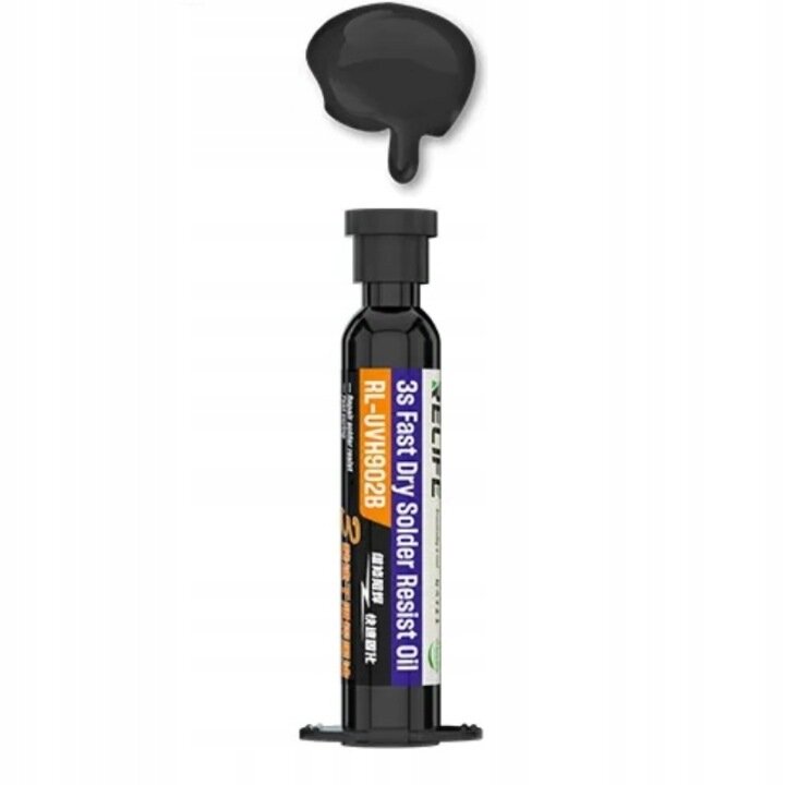 Паяльная маска Relife RL-UVH902B (10 мл, UV, черный) , 1шт