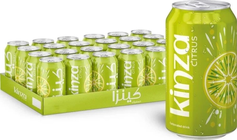 Kinza 0,32л.*24шт. Citrus Kinza Напиток газированный Производство - Сауд. Аравия