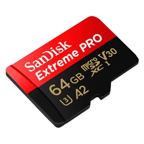 SanDisk Ultra Высокоскоростная microSD карта 64 ГБ Class 10 UHS-I для Insta360 Action Camera