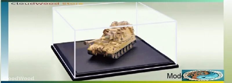 Trumpeter 09812 Прозрачная витрина DM 170x170x70 мм для моделей