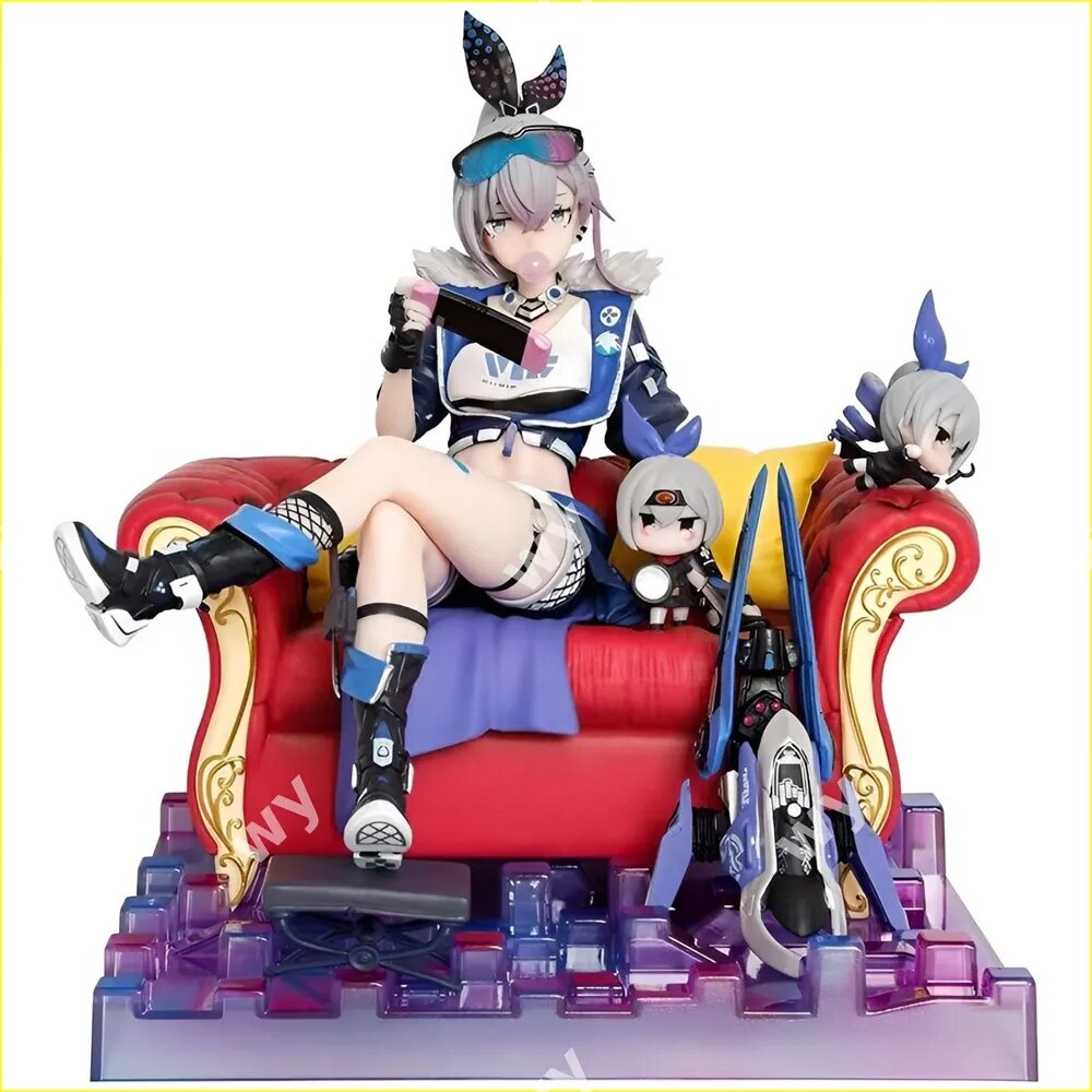 Эксклюзивная фигурка Серебряный Волк из Honkai Star Rail, ABS пластик, 23 см