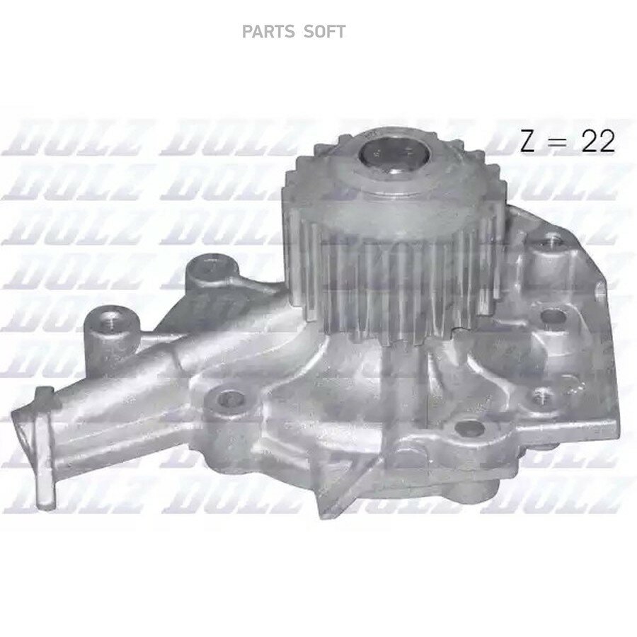DOLZ D214 Насос водяной CHEVROLET/DAEWOO 0.8-1.2 97> DOLZ D214