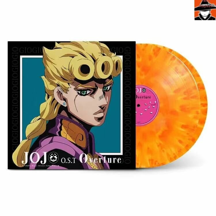 Ограниченный выпуск! JOJO: Золотой Ветер OST Цветной винил 2LP (Аниме саундтрек)