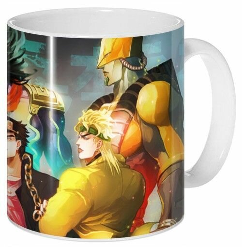 Кружка Невероятные Приключения ДжоДжо (JoJo's Bizarre Adventure)