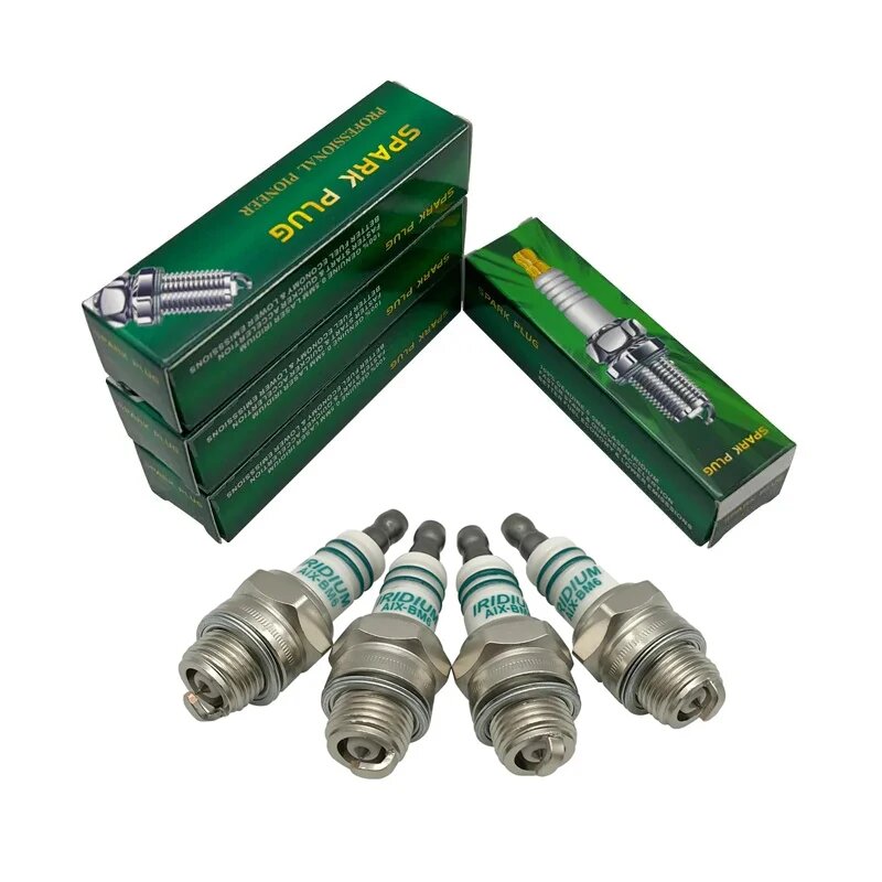 Свечи зажигания TRUE IRIDIUM GREEN AIX-BM6, 4 шт.