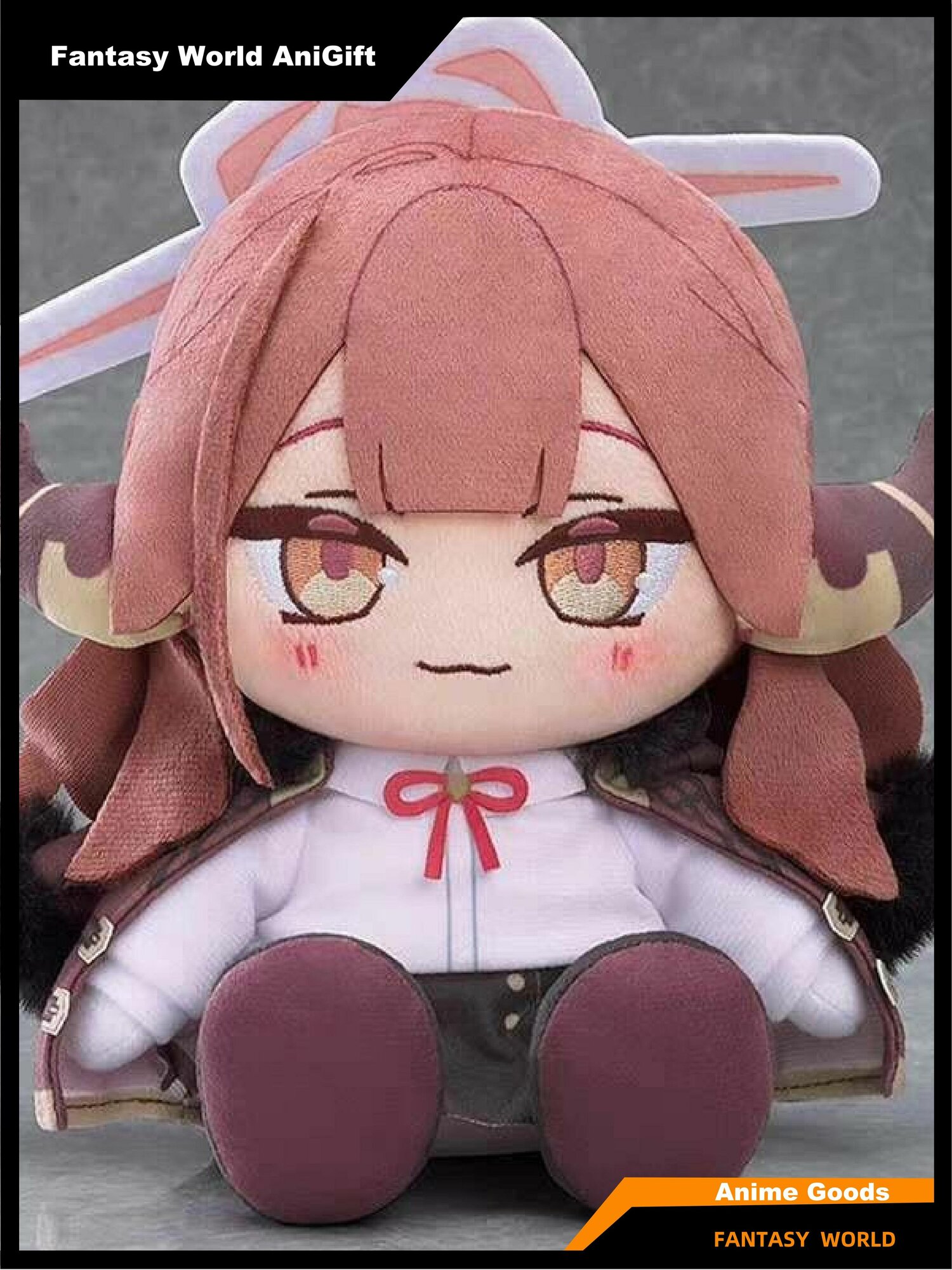 Мягкие игрушки Блю Аркайв Ару Рикухатима GSC / Aru Rikuhachima Blue Archive 17cm