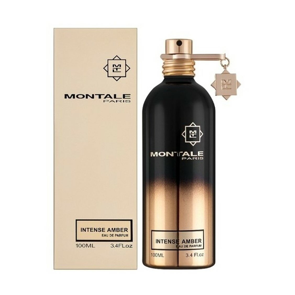 Montale Intense Amber парфюмерная вода 100 мл. унисекс аромат для мужчин и женщин