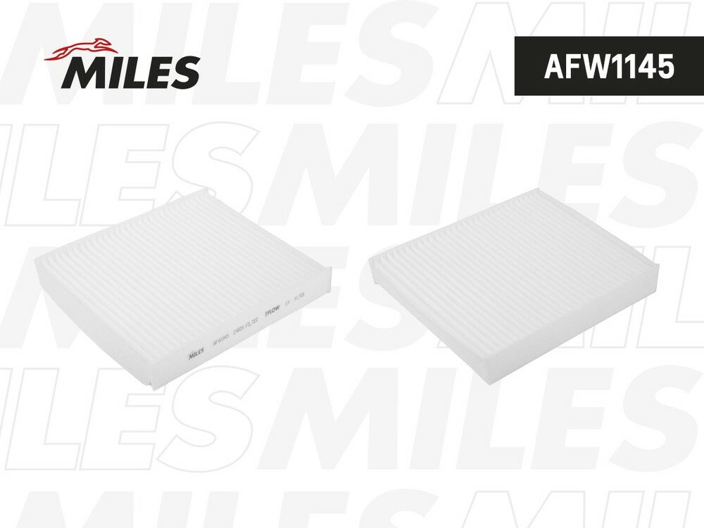 Фильтр салона MILES AFW1145 Ford Focus C-Max, Mondeo 07-, Volvo C30, C70, S40 04-