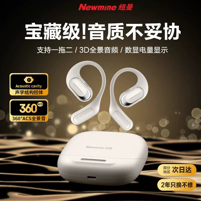 Neumann Q10 Костная проводимость беспроводные Bluetooth наушники открытый тип для спорта бег шумоподавление с