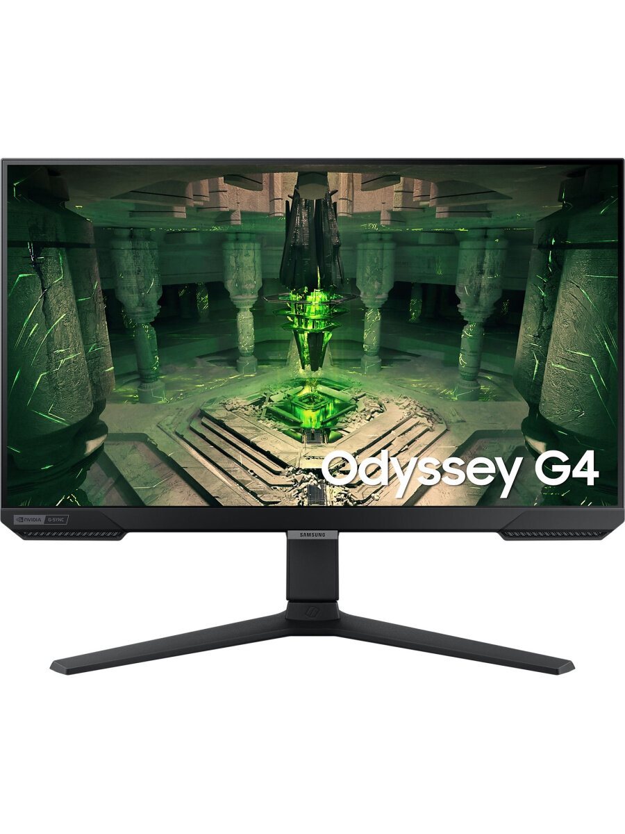 Монитор 25" Samsung Odyssey G4 S25BG400EI, 1920х1080, 240 Гц, IPS, черный (ls25bg400eixci)