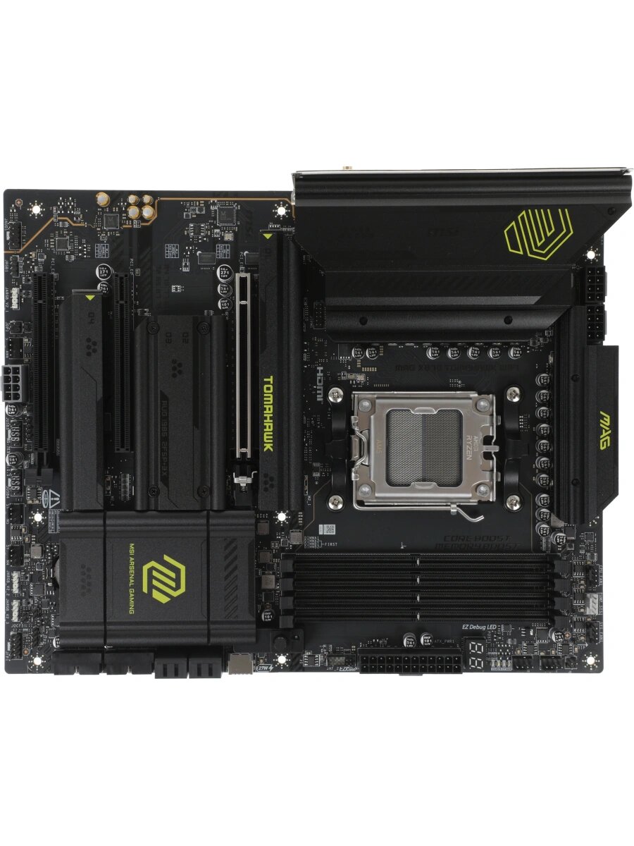 Материнская плата MSI MAG X870 TOMAHAWK WIFI, SocketAM5, AMD X870, ATX