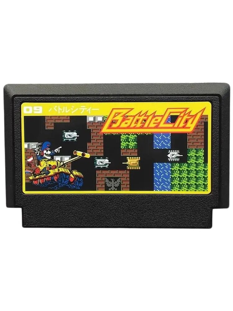 Battle City - Игра 8-битный картридж Famicom - игровой картридж NES (8 bit, Английская версия)