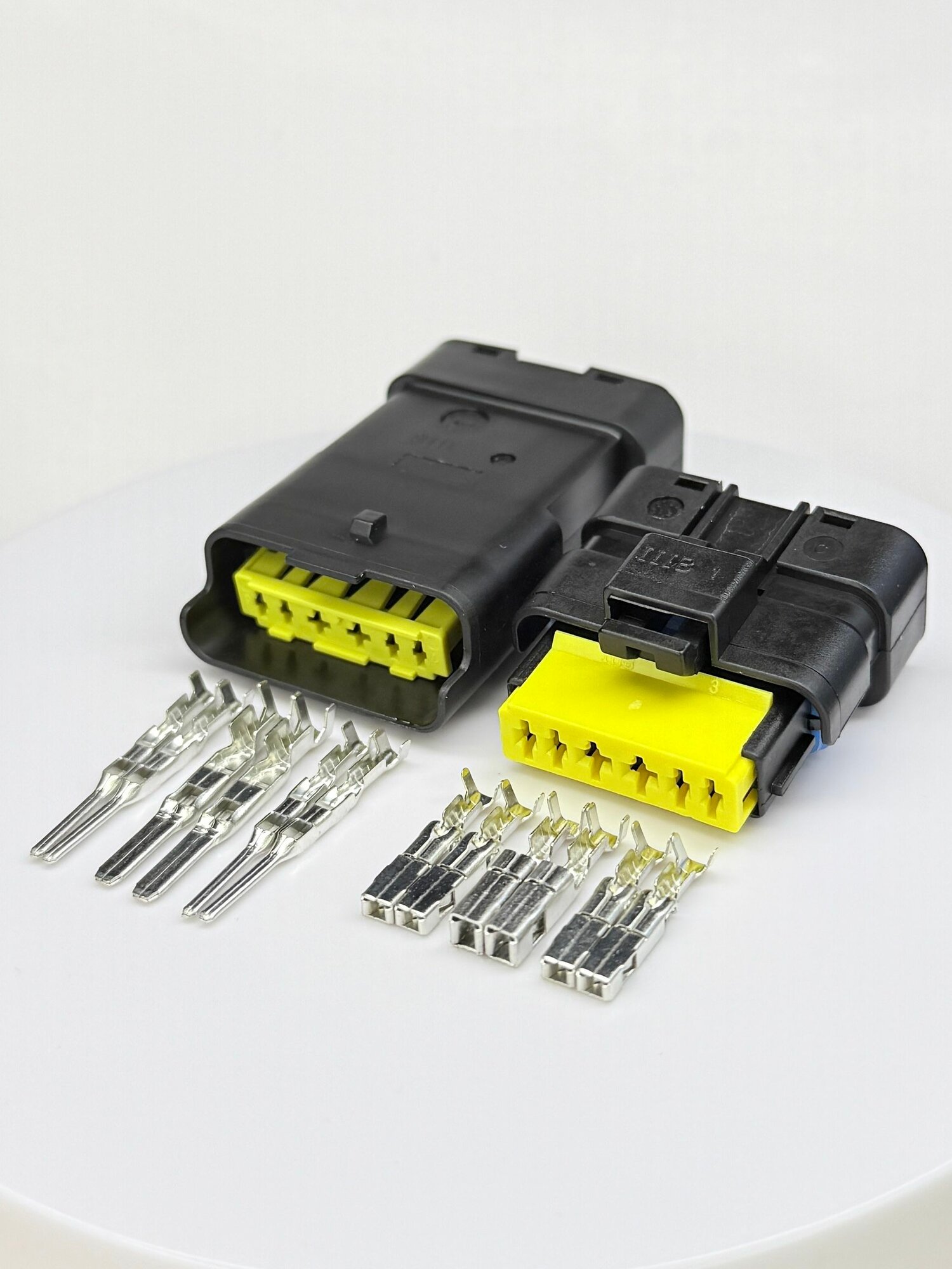 Разъем (колодка, фишка) 6 контактный (6 pin) мама+папа 211PC069S0049 + 211PL069S0049 Citroen Ford