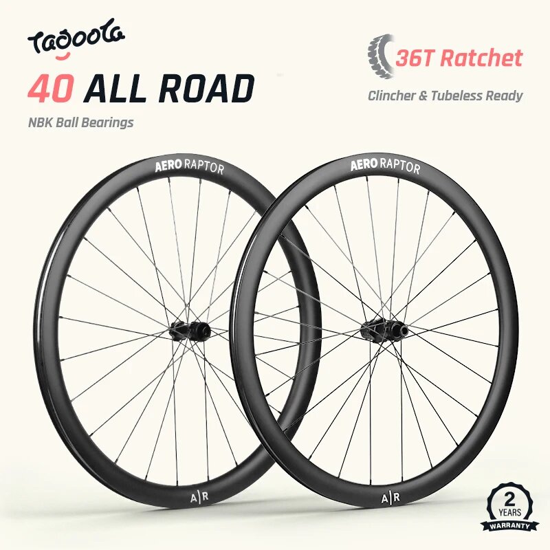 TAGOOLA AERORAPTOR 40 Карбоновые колеса CN AERO418 SHIMANO HG