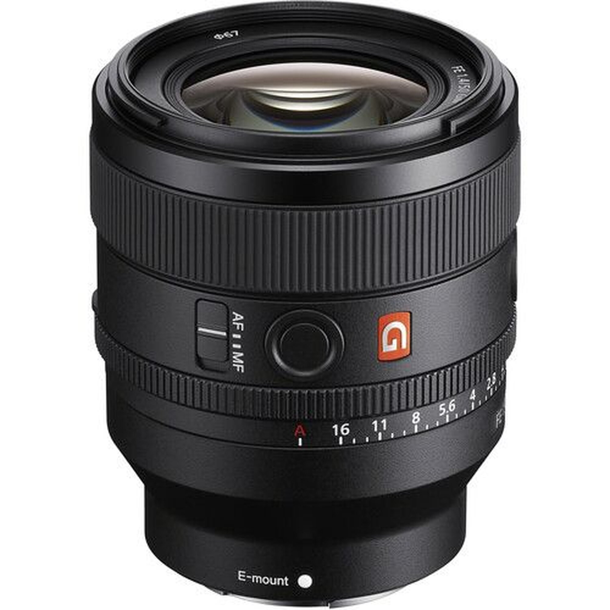 Объектив Sony SEL 50mm F1.4 GM, автофокус, байонет Sony E, пластик, черный