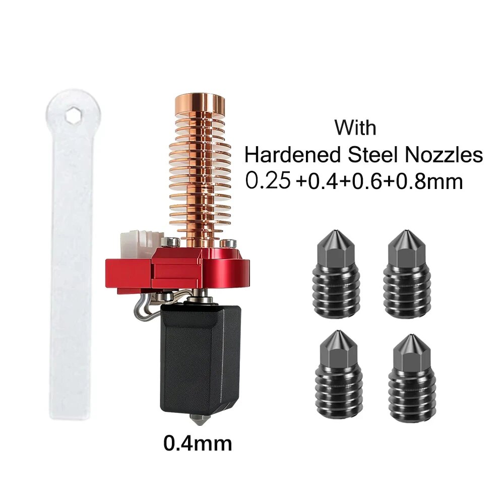 HOSALL Горячий конец для Flashforge Adventurer 5M 0.4 мм 0.4hotend-HS25468