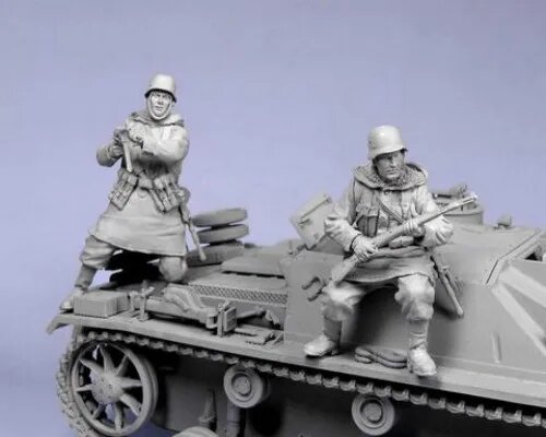 Набор для сборки моделей Resinking 1/35 атака двух солдат