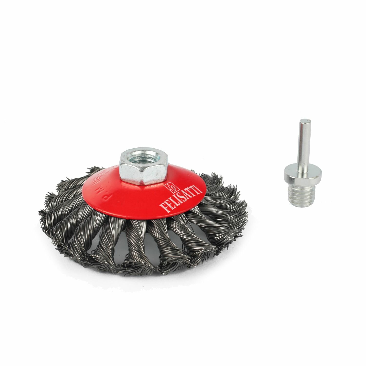 FELISATTI Корщетка конусная для УШМ витая 0,5/100 сталь 0107.5.0.00