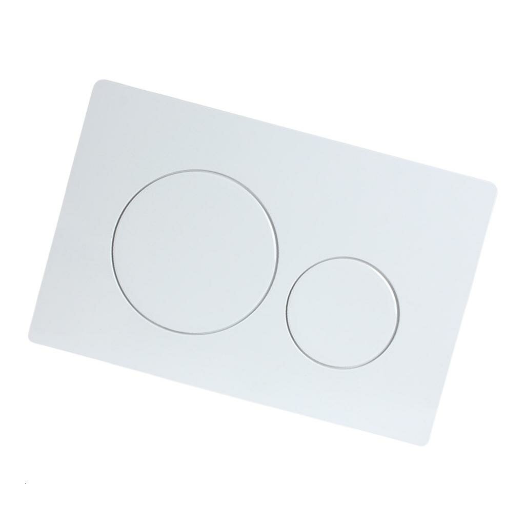 Скрытая панель для унитаза с тихим смывом и экономией воды, Белый