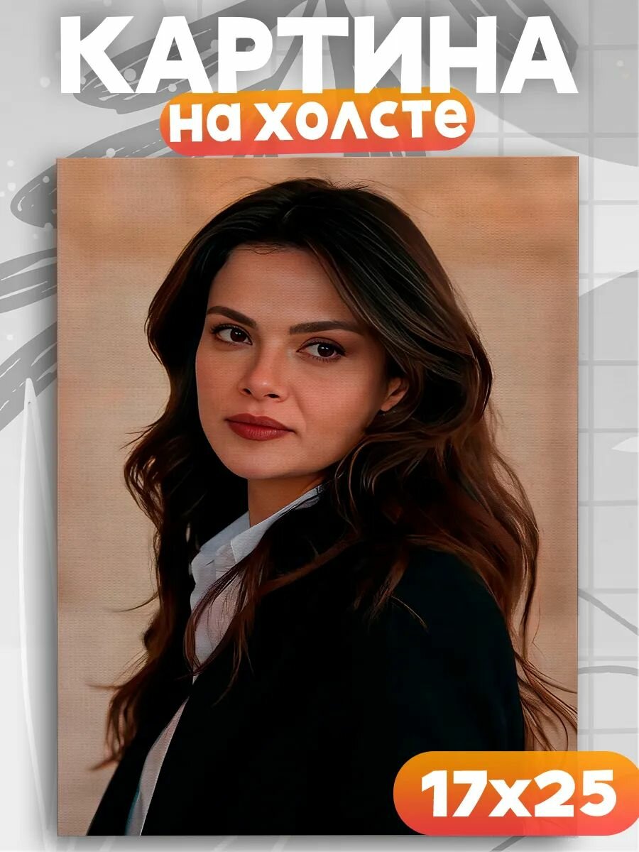 Картина на стену Далекий город турецкий сериал, на подрамнике, 1шт, 25х17 размер.