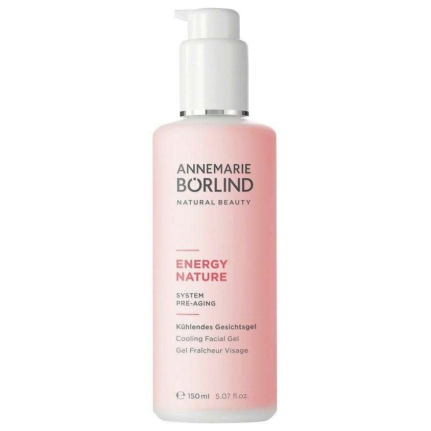 ANNEMARIE BORLIND Гель для лица охлаждающий для нормальной и сухой кожи Energynature Cooling Facial Gel, 150 мл