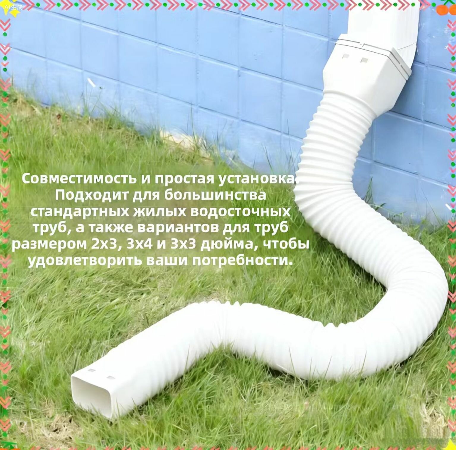 Труба водосточная