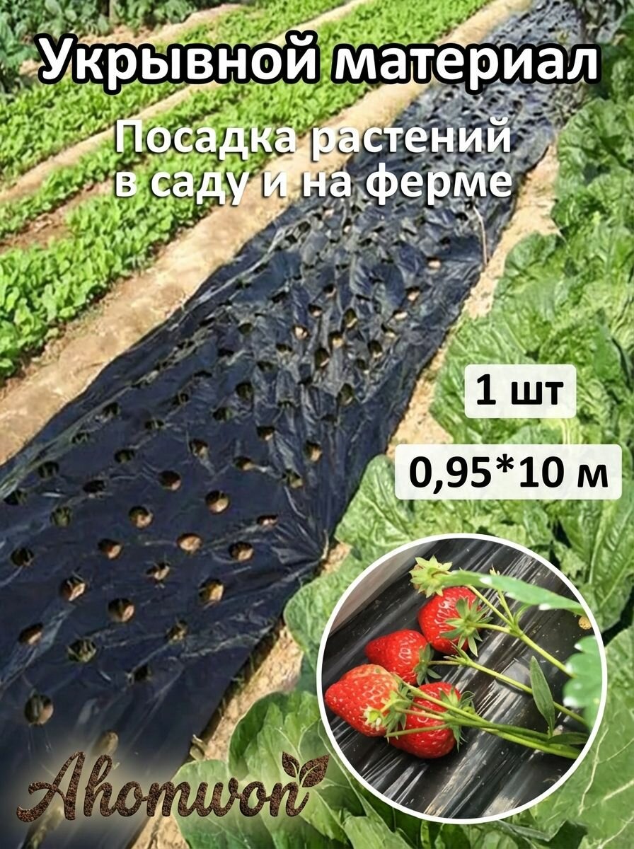 Пленка для теплиц Полиэтилен, 0.95x10 м, 1 шт