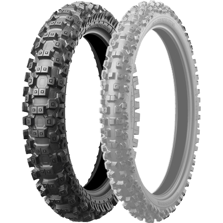 Летние мотошины Bridgestone Battlecross X30 90/100 D16 52M TT Rear NHS 2024