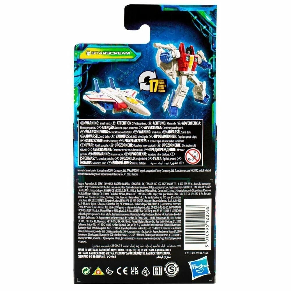 Трансформеры игрушки Starscream Core Class Transformers: Legacy Evolution — фото 1