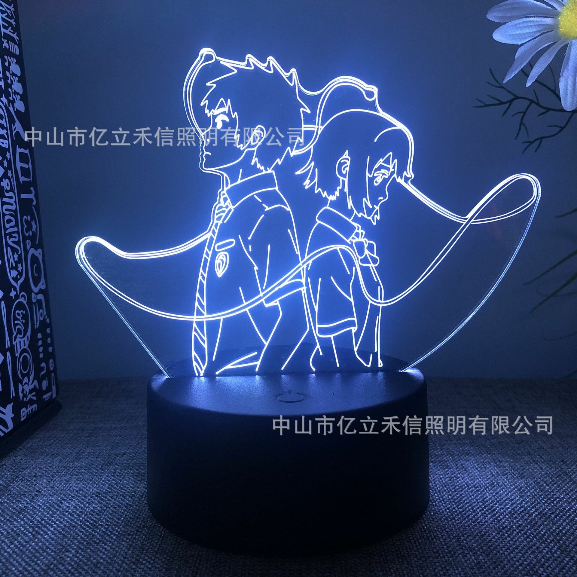 3D серия Your Name отдельный блок ночника для установки в декор