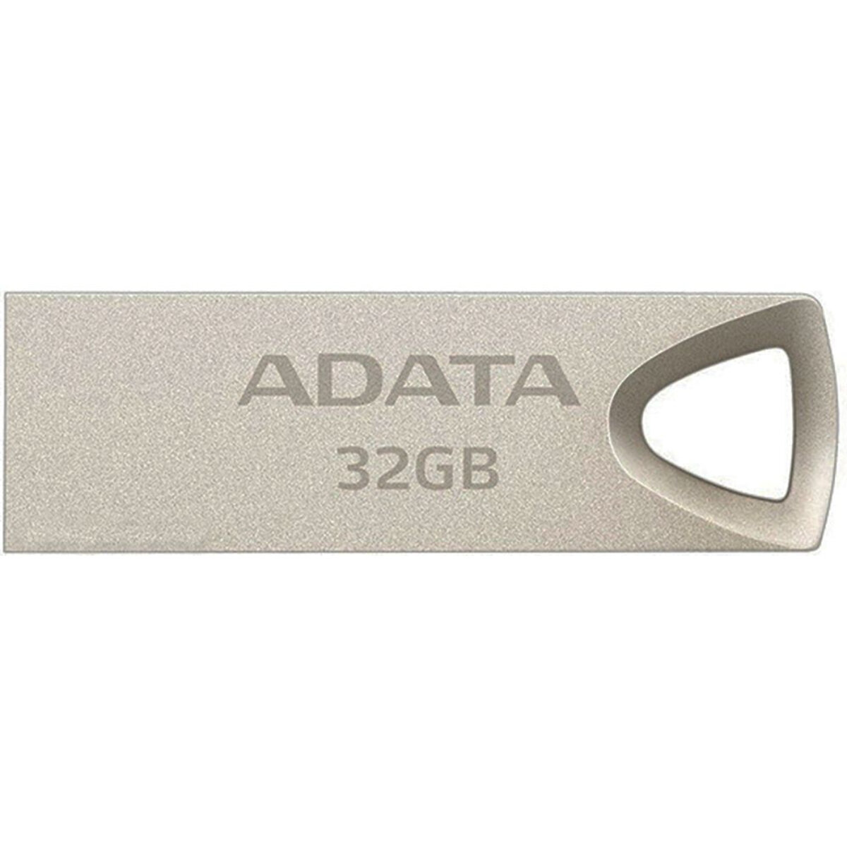 Флешка USB ADATA UV210, 32ГБ, USB2.0, металлический корпус, серебристый
