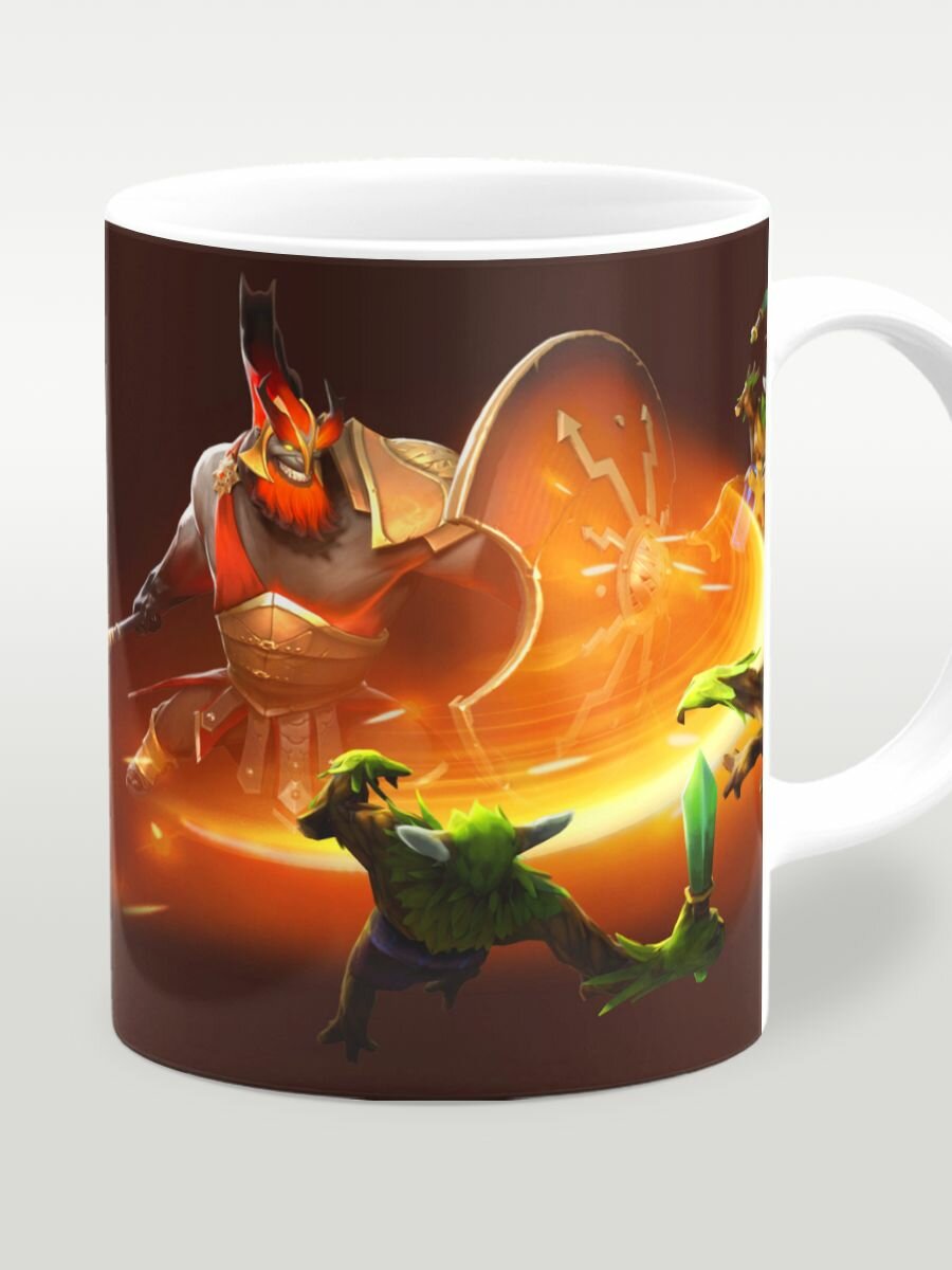 Кружка Персонажи Dota 2 Дота 2 Марс Mars — фото 1