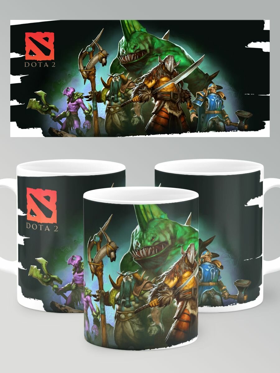 Кружка Персонажи Dota 2 Дота 2