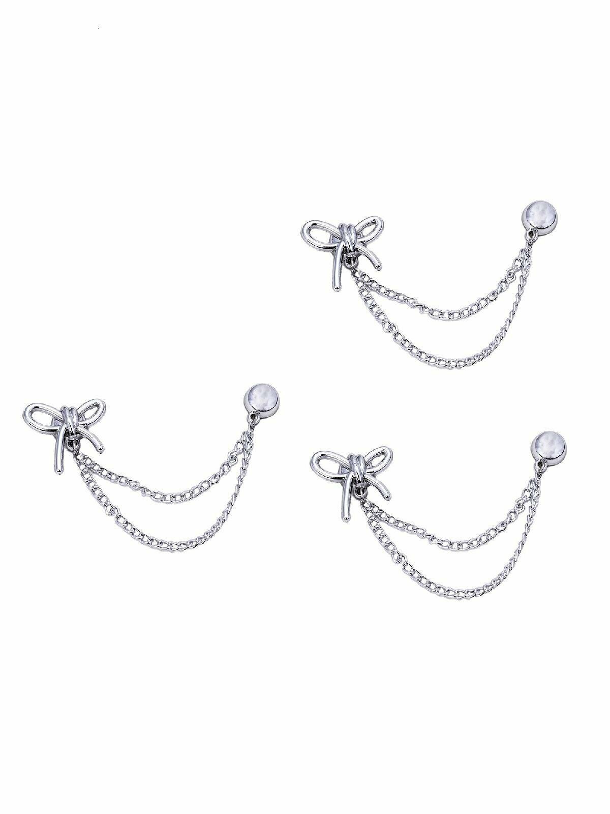 Магнитные клипсы для одежды (3 шт.), Форма лука