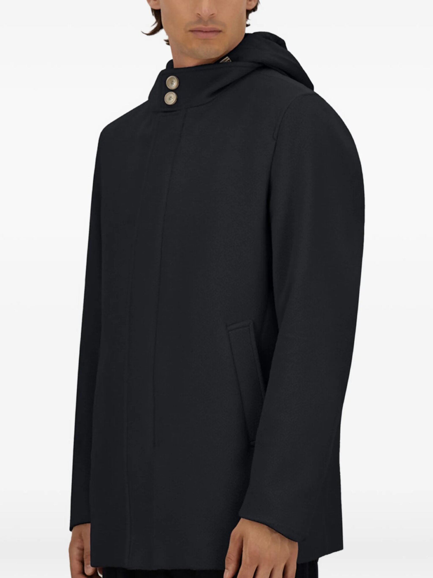 Пальто Herno Hooded trench coat, размер 50 — фото 1
