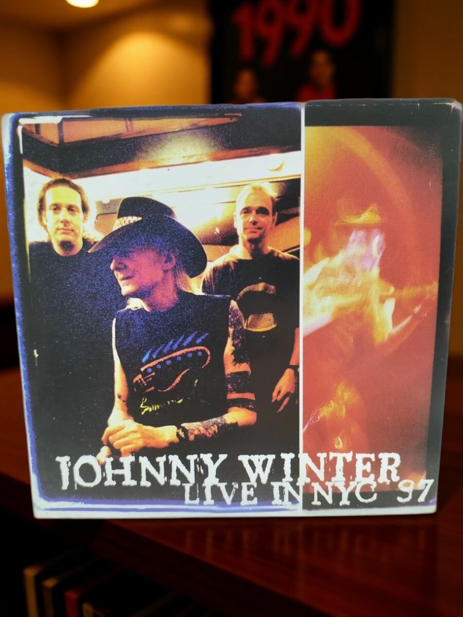 Johnny Winter - Live In NYC 97 (1CD, Россия, VG+/NM)