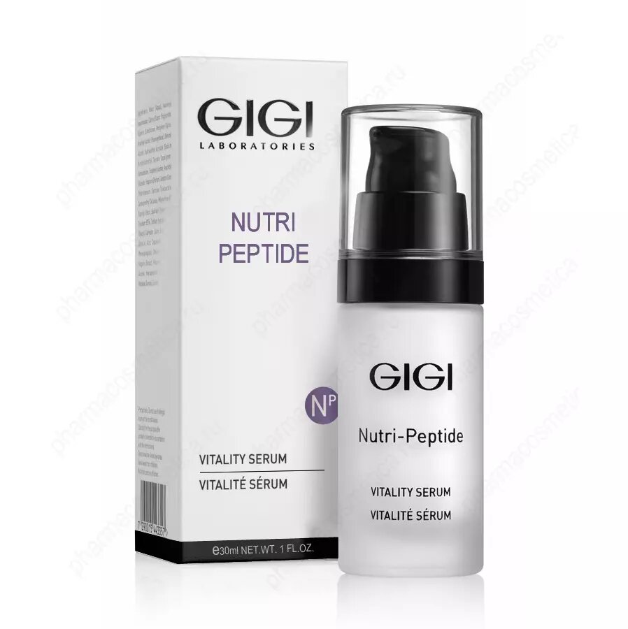 GiGi Nutri-Peptide Пептидная обновляющая сыворотка Vitality Serum, 30 мл